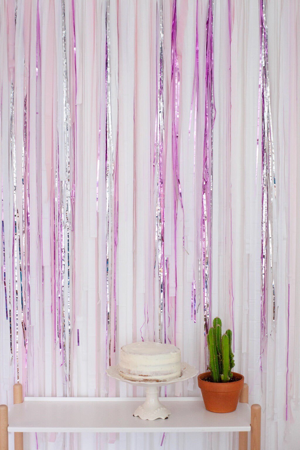 Streamer Backdrop Fringe Backdrop Princess Birthday Pink - Etsy