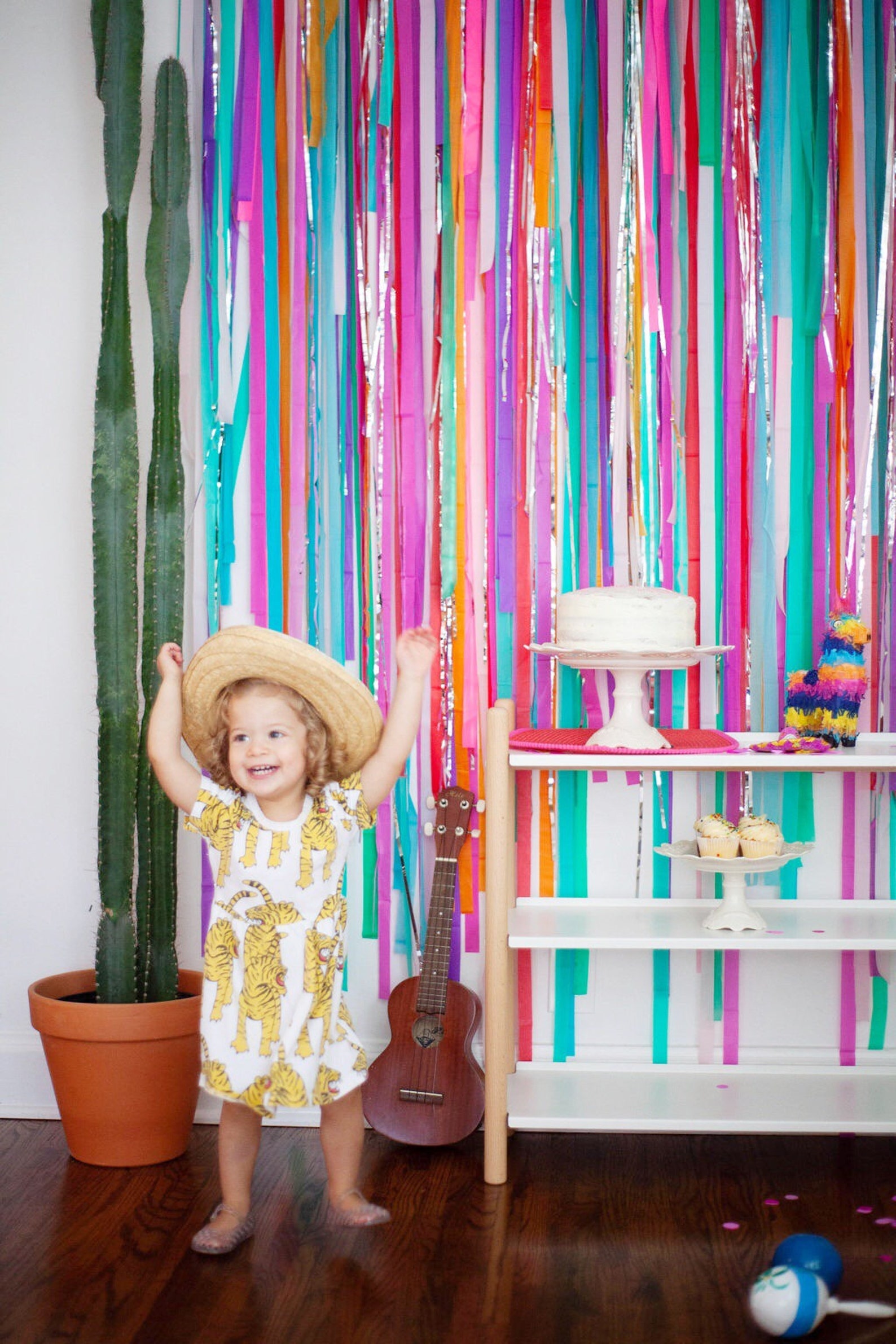 Fiesta Backdrop, Fiesta Decorations, Streamer Backdrop, Fringe Backdrop ...