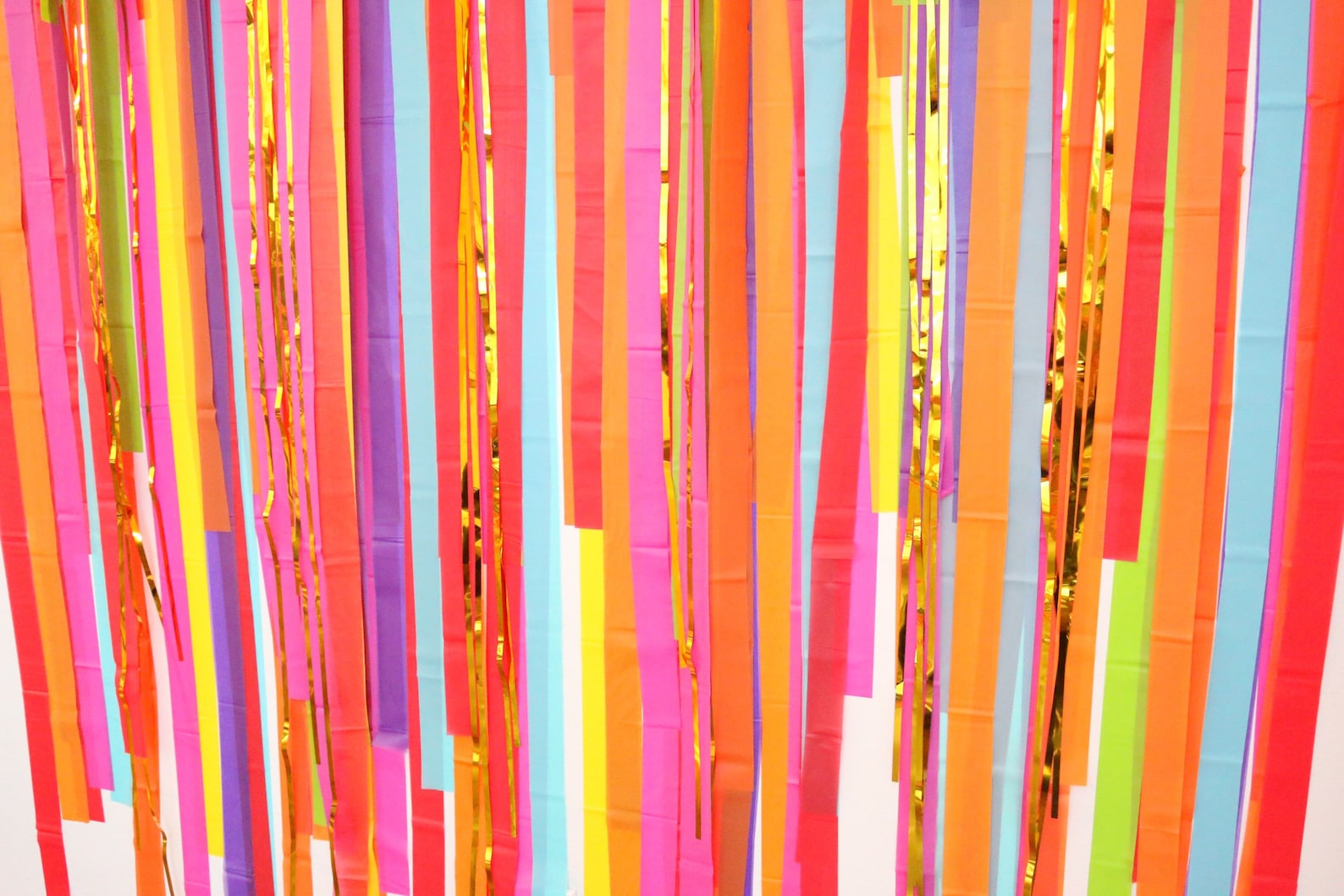 Colorful Backdrop Photo Backdrop Streamer Backdrop Fringe - Etsy
