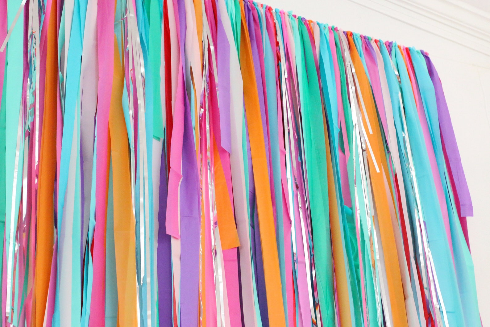Fiesta Backdrop, Fiesta Decorations, Streamer Backdrop, Fringe Backdrop ...