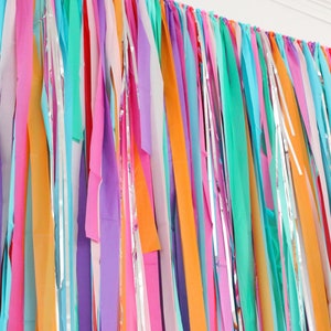 Fiesta Backdrop, Fiesta Decorations, Streamer Backdrop, Fringe Backdrop ...