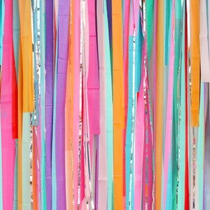 Fiesta Backdrop, Fiesta Decorations, Streamer Backdrop, Fringe Backdrop ...