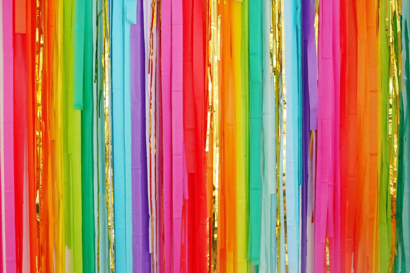 Streamer Backdrop Fringe Backdrop Rainbow Backdrop Rainbow | Etsy