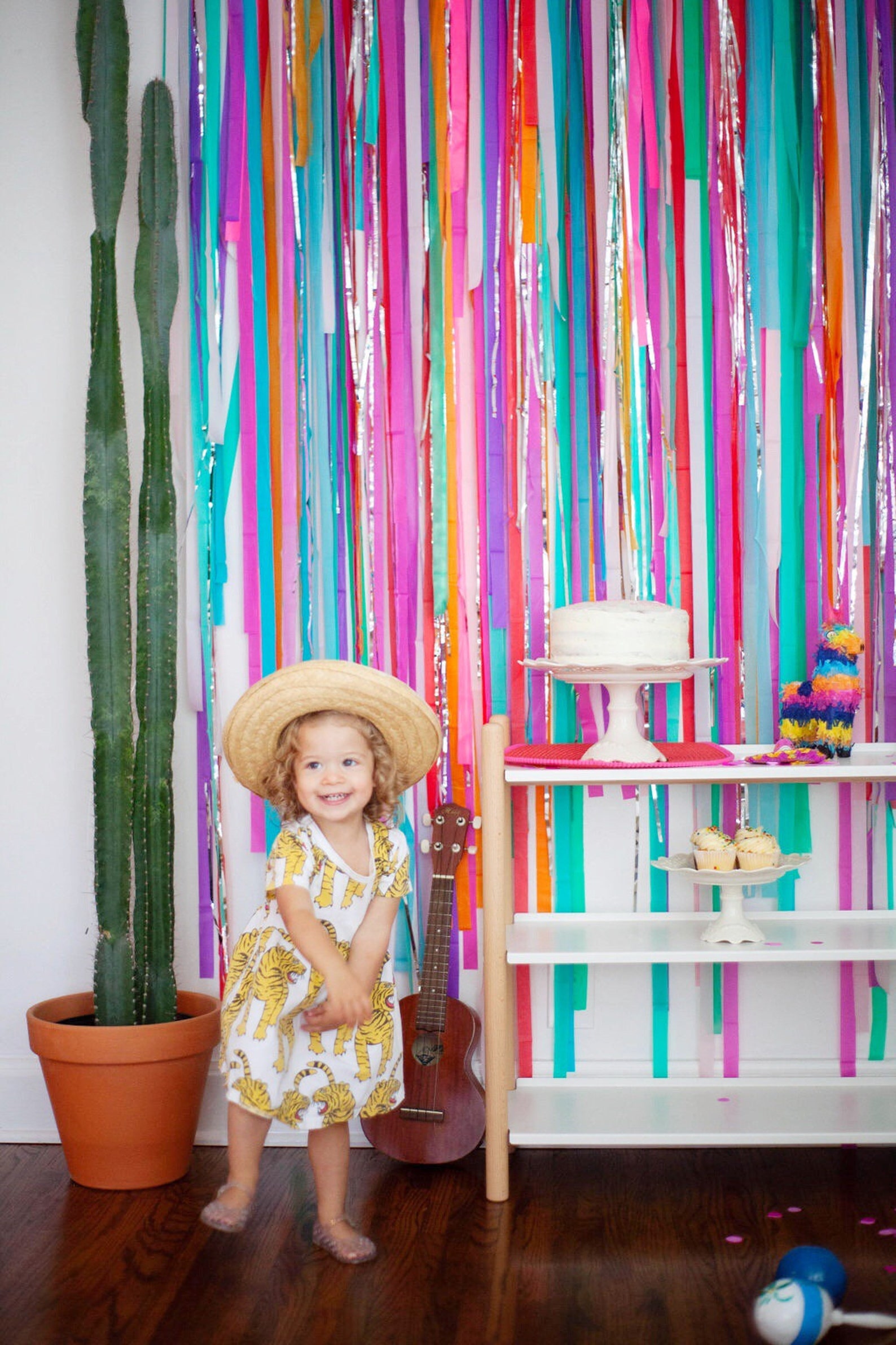 Fiesta Backdrop, Fiesta Decorations, Streamer Backdrop, Fringe Backdrop ...