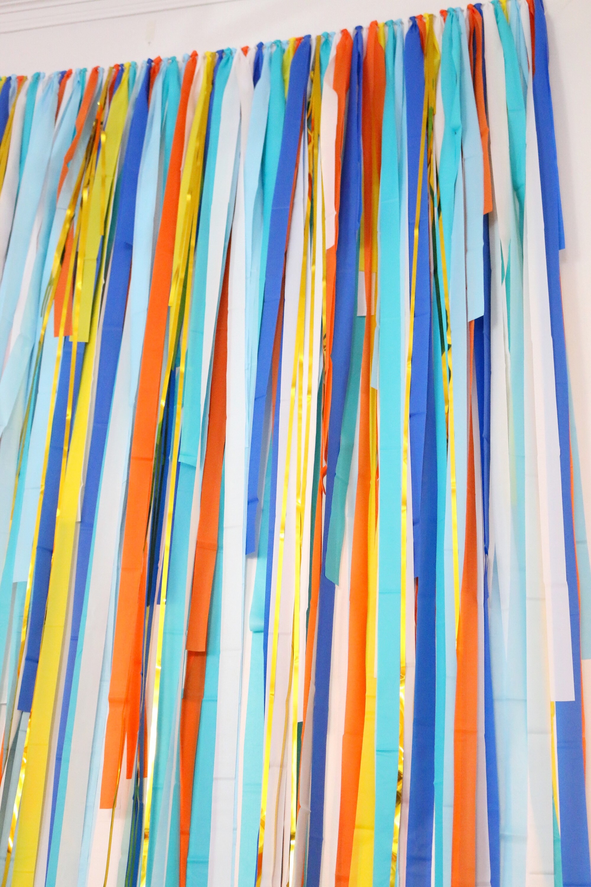 Streamer Backdrop, Fringe Backdrop, Space Birthday, Outer Space Party ...