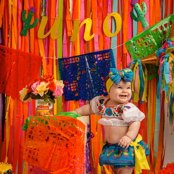 First Fiesta Birthday Backdrop - Etsy