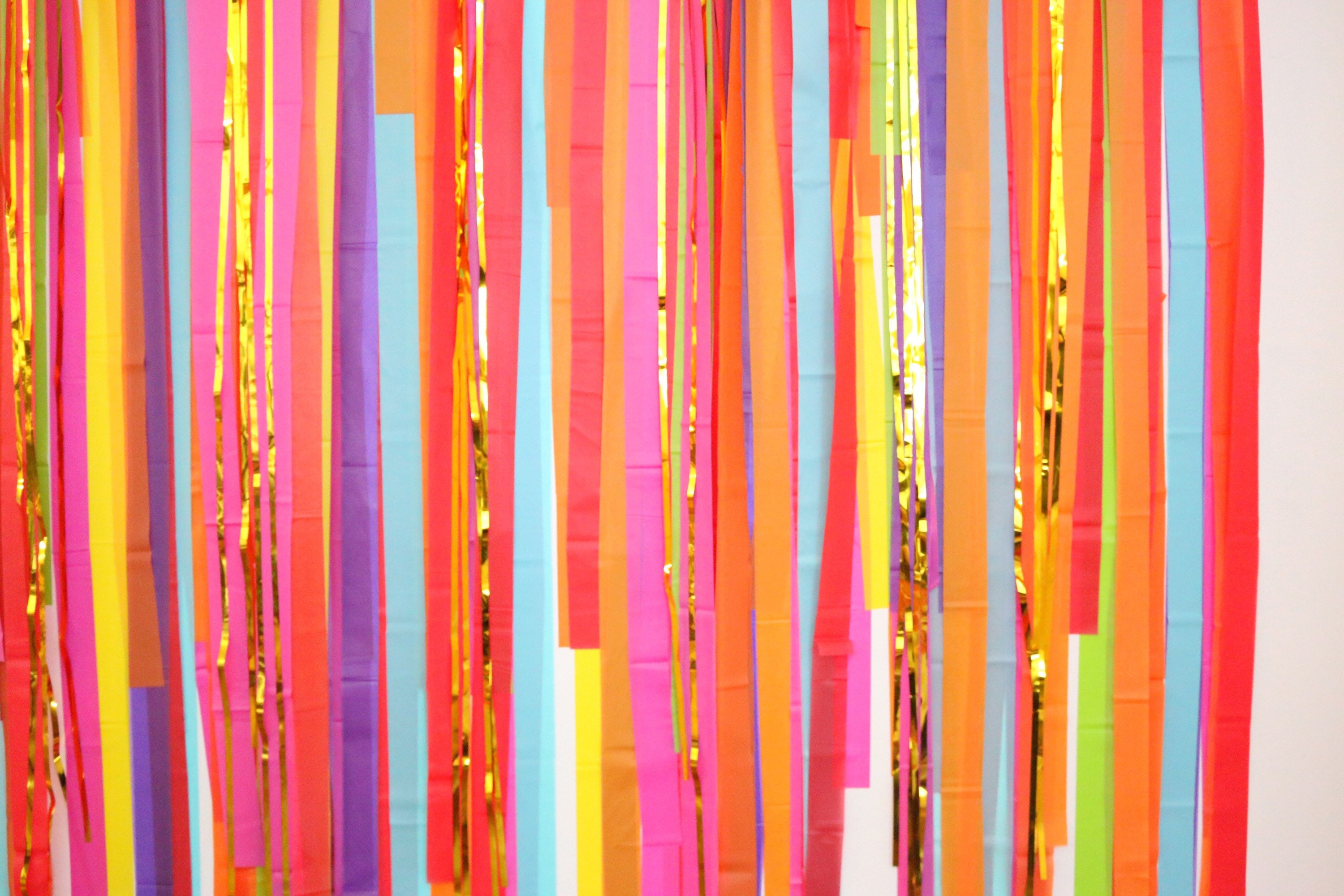 Fiesta Backdrop Fiesta Decorations Streamer Backdrop Fringe | Etsy