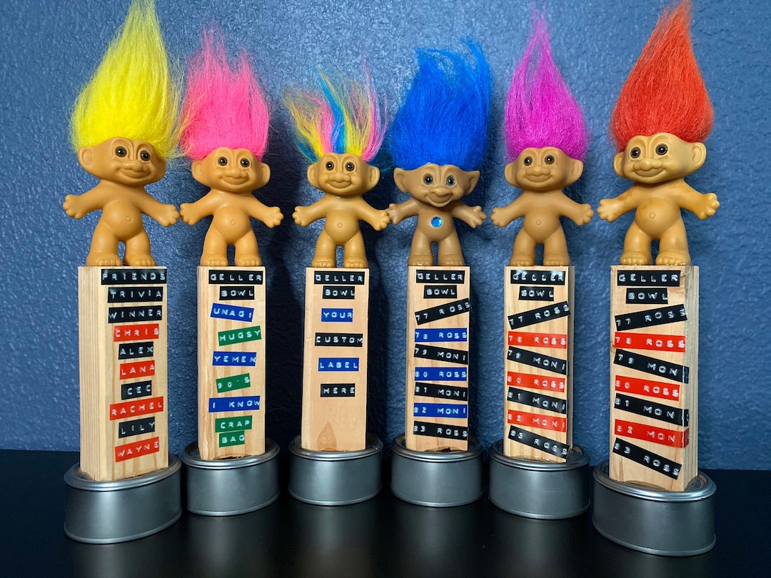 Mini Geller Cup Thanksgiving Troll Trophy Trivia Winner Friendsgiving ...