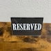 Friends TV Show Reserved Sign Central Perk Coffee Table Sign Friends ...