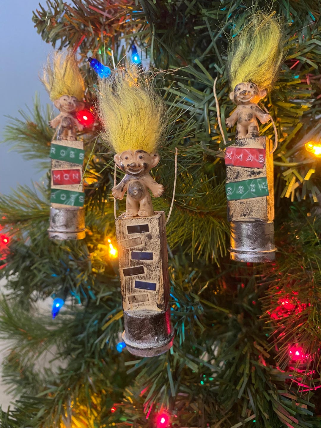 Troll Trophy Christmas Ornament: Friends, TV Show Merch - Etsy