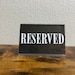 Friends TV Show Reserved Sign Central Perk Coffee Table Sign Friends ...