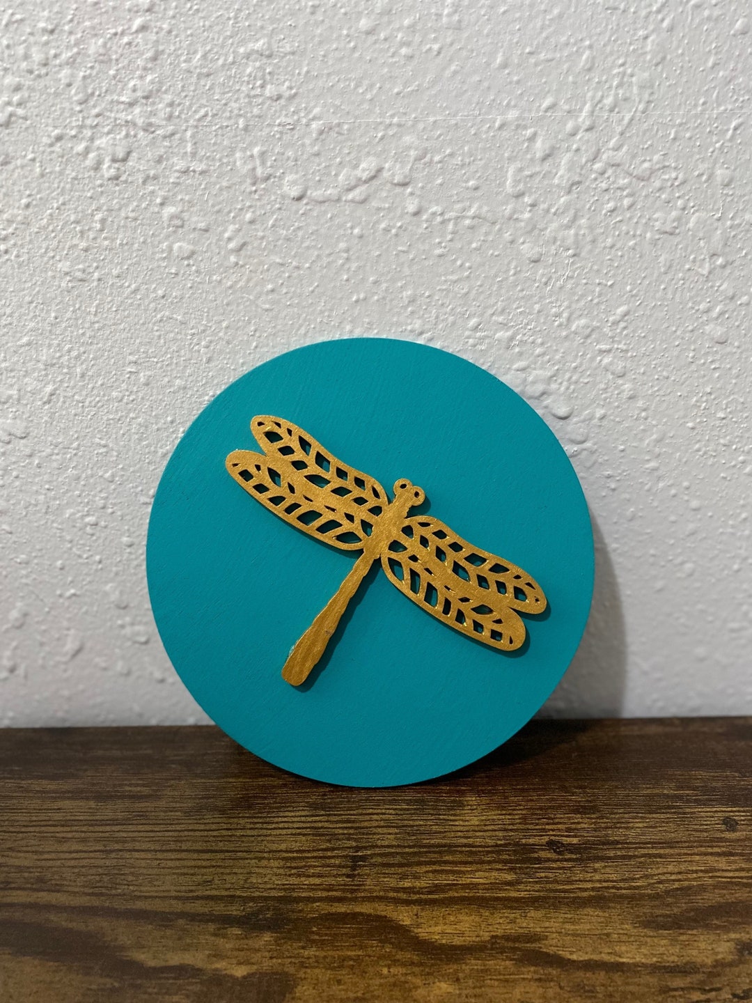 6.5in X .13in Dragonfly Wall Art TV Show Inspired Apartment Prop Ross ...