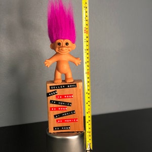 Geller Cup Troll Trophy - Friends TV Show Trivia, Thanksgiving - Etsy