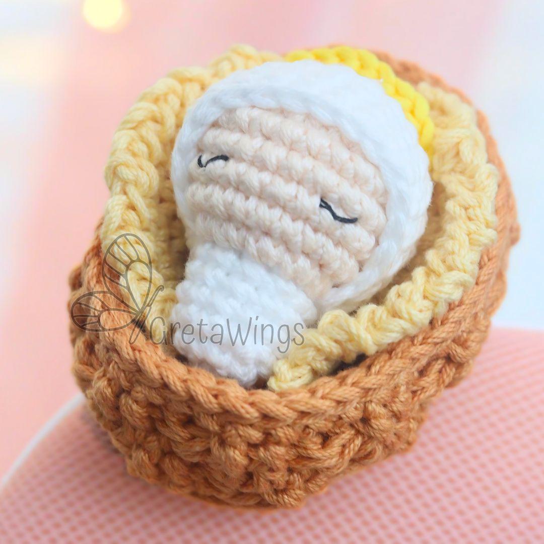 Nativity Crochet Pattern Amigurumi: Mary, Joseph and Baby Jesus by ...