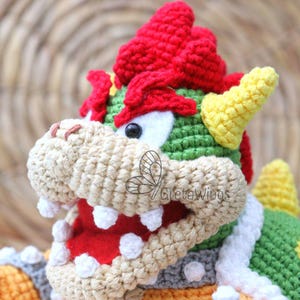 Amigurumis Bowser Amigurumis Pattern (digital Download) - Etsy