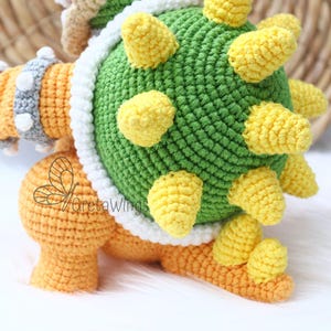 Amigurumis Bowser Amigurumis Pattern (digital Download) - Etsy