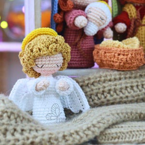 Nativity Crochet Pattern Amigurumi: Mary, Joseph, Baby Jesus, Three ...