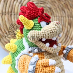 Amigurumis Bowser Amigurumis Pattern (digital Download) - Etsy