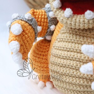 Amigurumis Bowser Amigurumis Pattern (digital Download) - Etsy