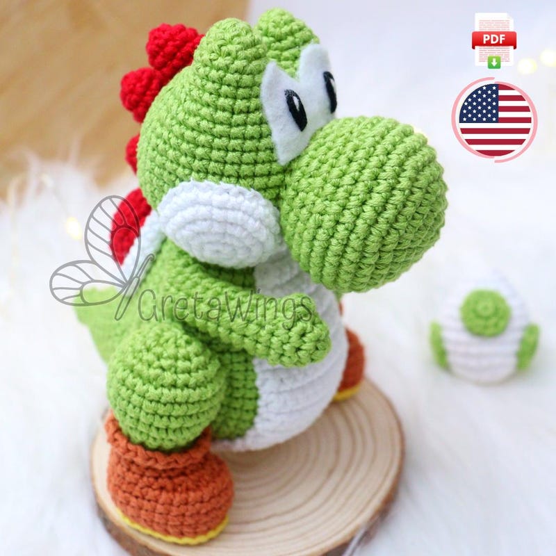 Yoshi Crochet - Etsy