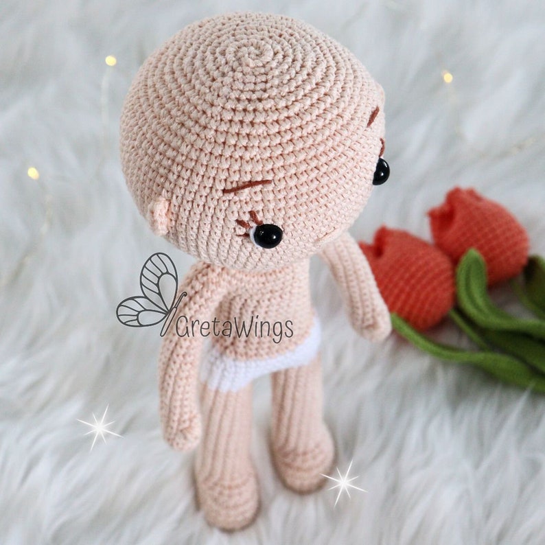 Base Body for Doll Amigurumis Pattern digital Download - Etsy