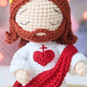 Jesus Amigurumi Pattern: A Design Crocheted With Love (PDF Download) - Etsy