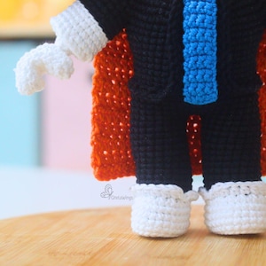 Amigurumi Roblox Pattern - Avatar Gamer in Crochet | Crochet Doll Step ...