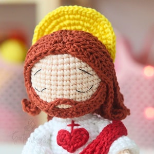 Jesus Amigurumi Pattern: A Design Crocheted With Love (PDF Download) - Etsy