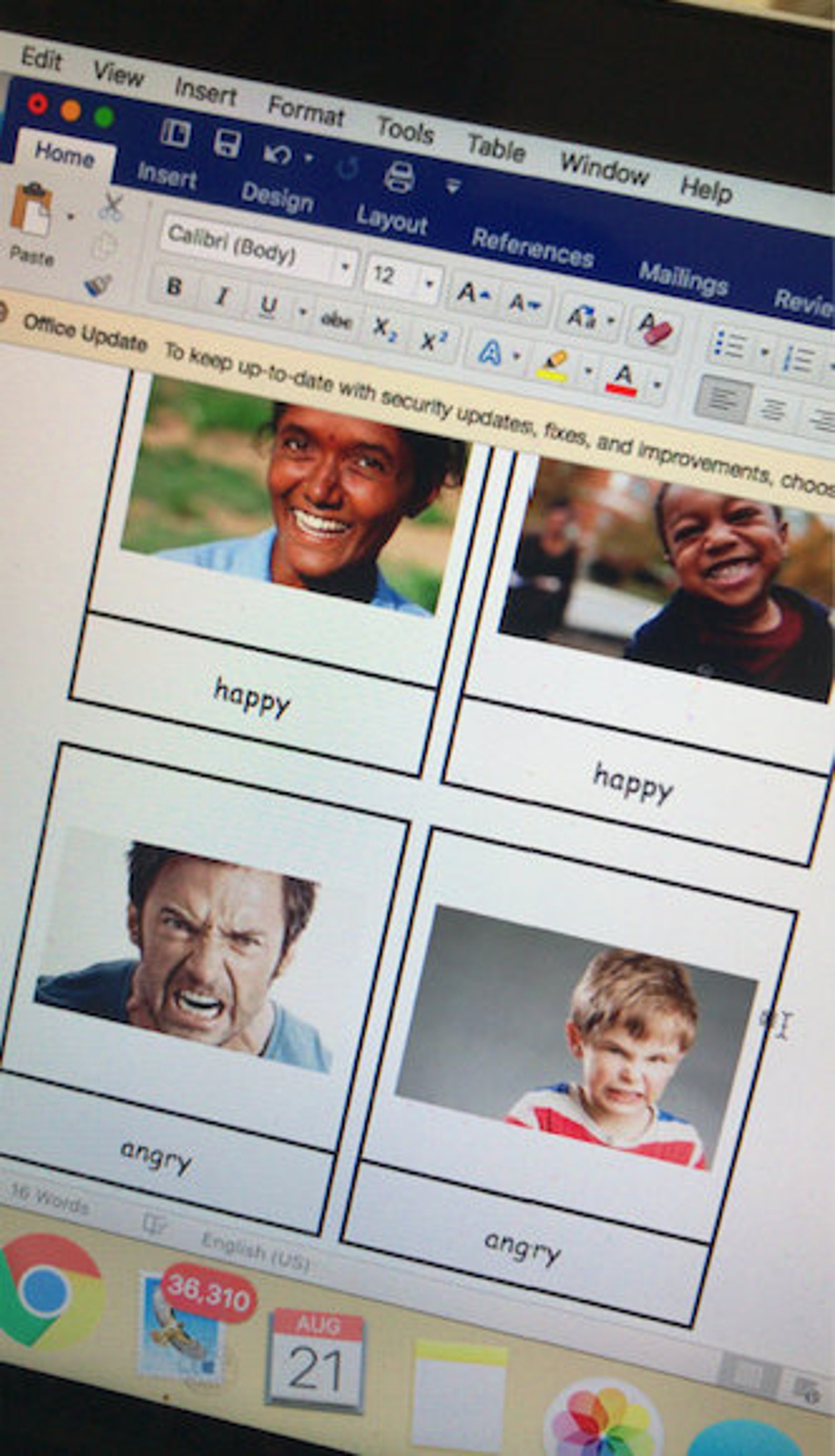 Feelings Rocks With Feelings Picture Cards - Etsy