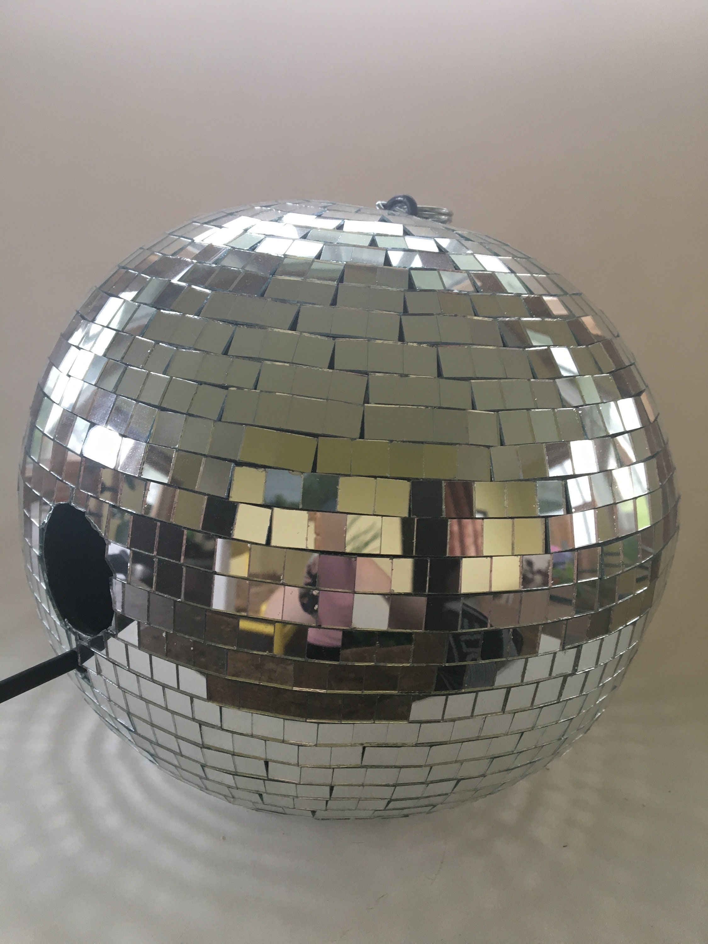 Disco Ball Birdhouse Gourd Set includes Disco Ball, Light, and Motor - Etsy