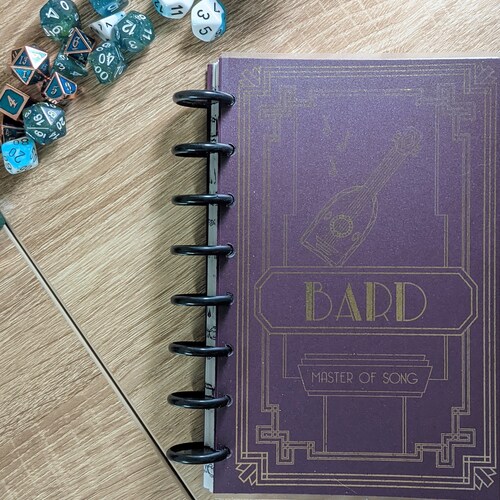 Bard Spell Tracker Dnd Spell Slot Tracker Spell Tracker | Etsy