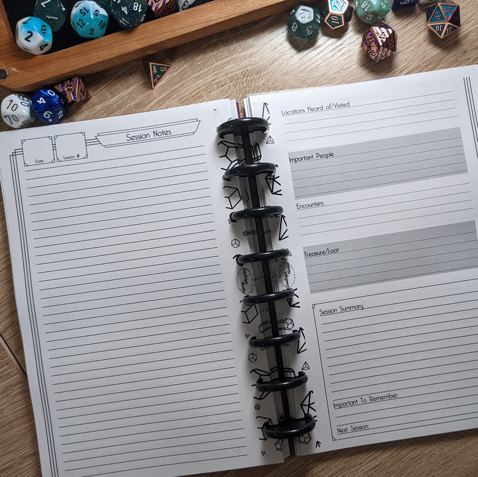 Wizard's Guide to Arcane Knowledge Player's Notebook - Etsy