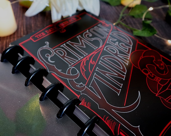 Crimson Kindred | Vampire the Masquerade Player's Notebook - Etsy
