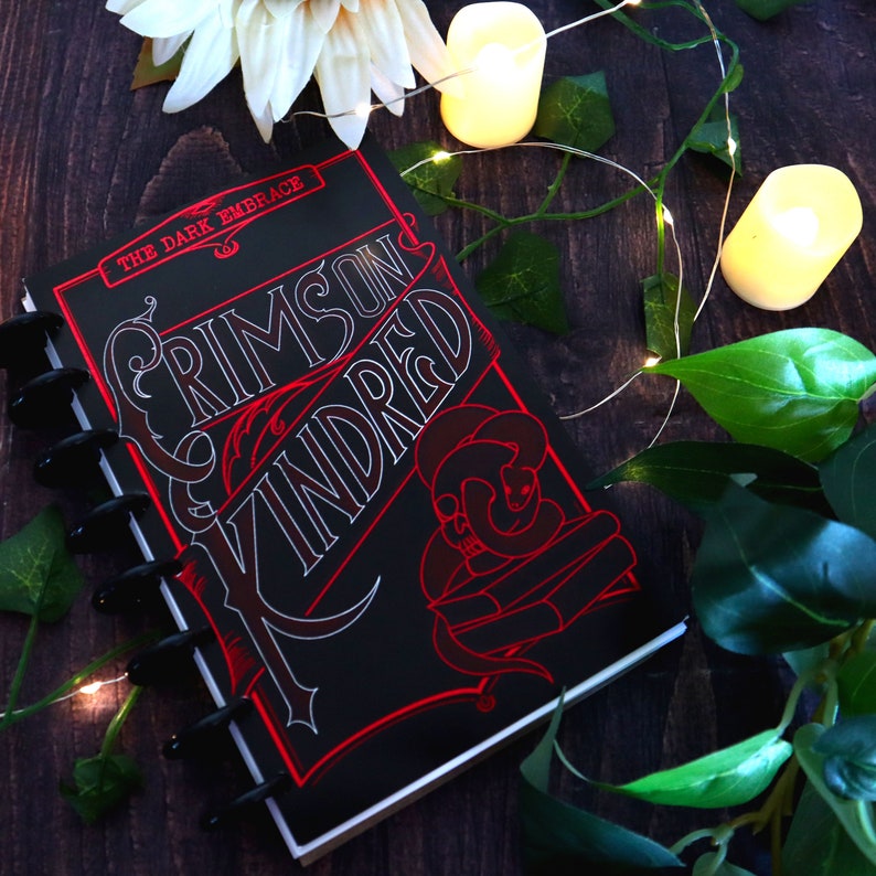 Crimson Kindred | Vampire the Masquerade Player's Notebook - Etsy