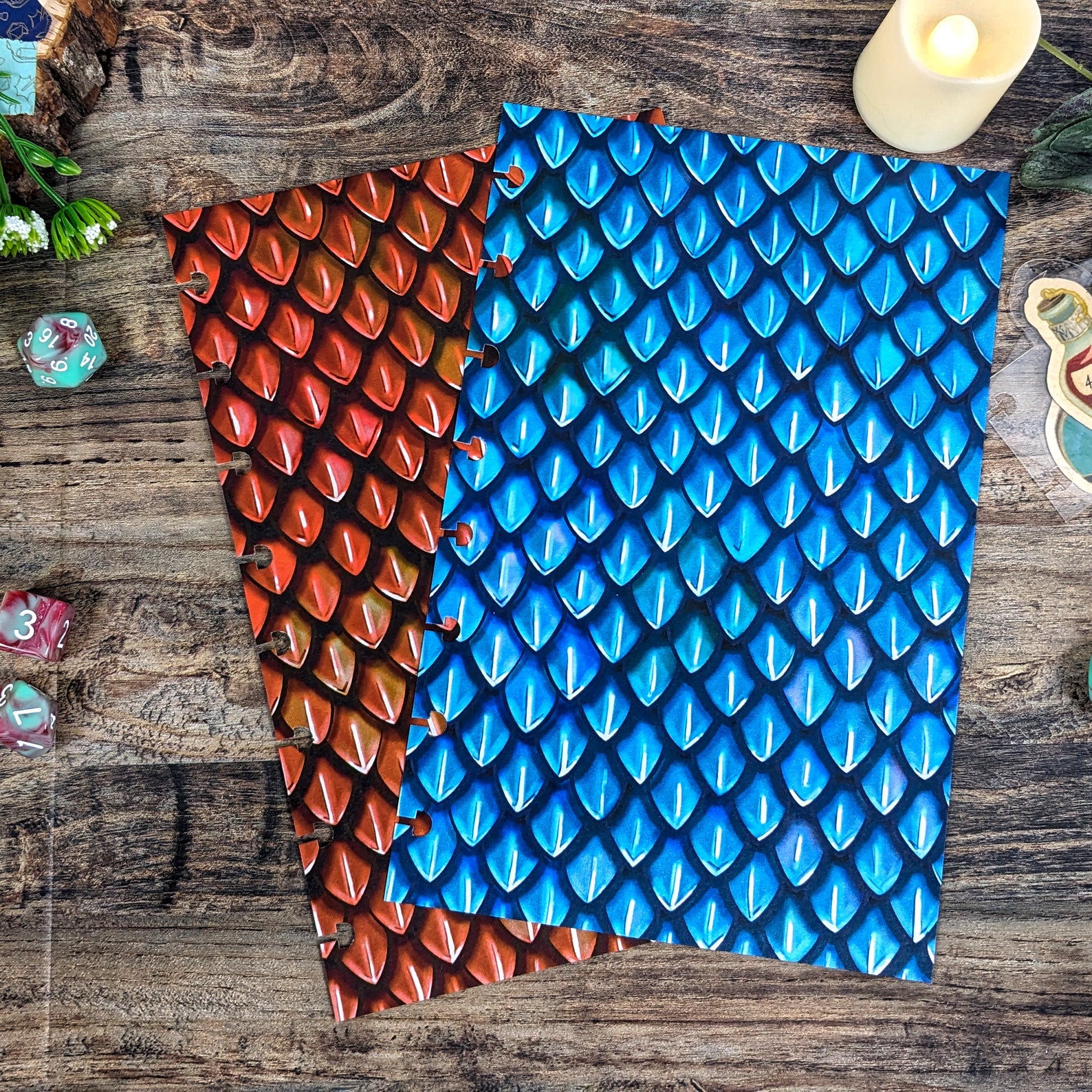 Dragonscale Cover | Discbound Cover - Etsy