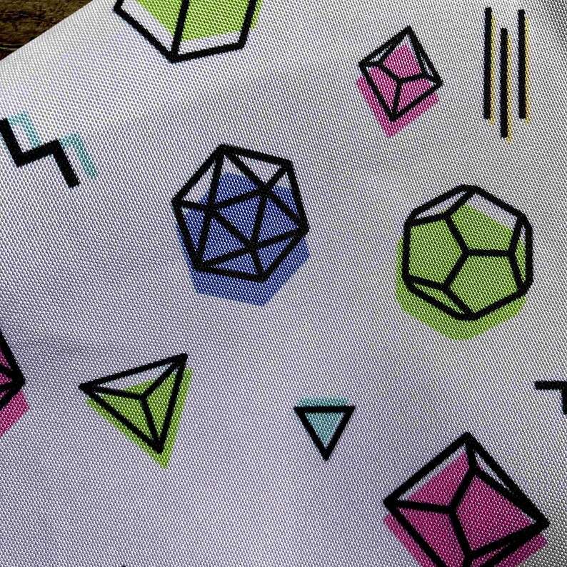 Memphis Style - 80s Dice Design - Etsy