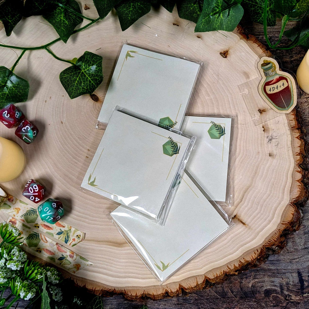 D20 Sticky Note | D&D 5e and TTRPG Tracker for Encounters - Etsy