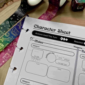 Pathfinder 2e Character Sheets | Player Sized Notebooks - Etsy