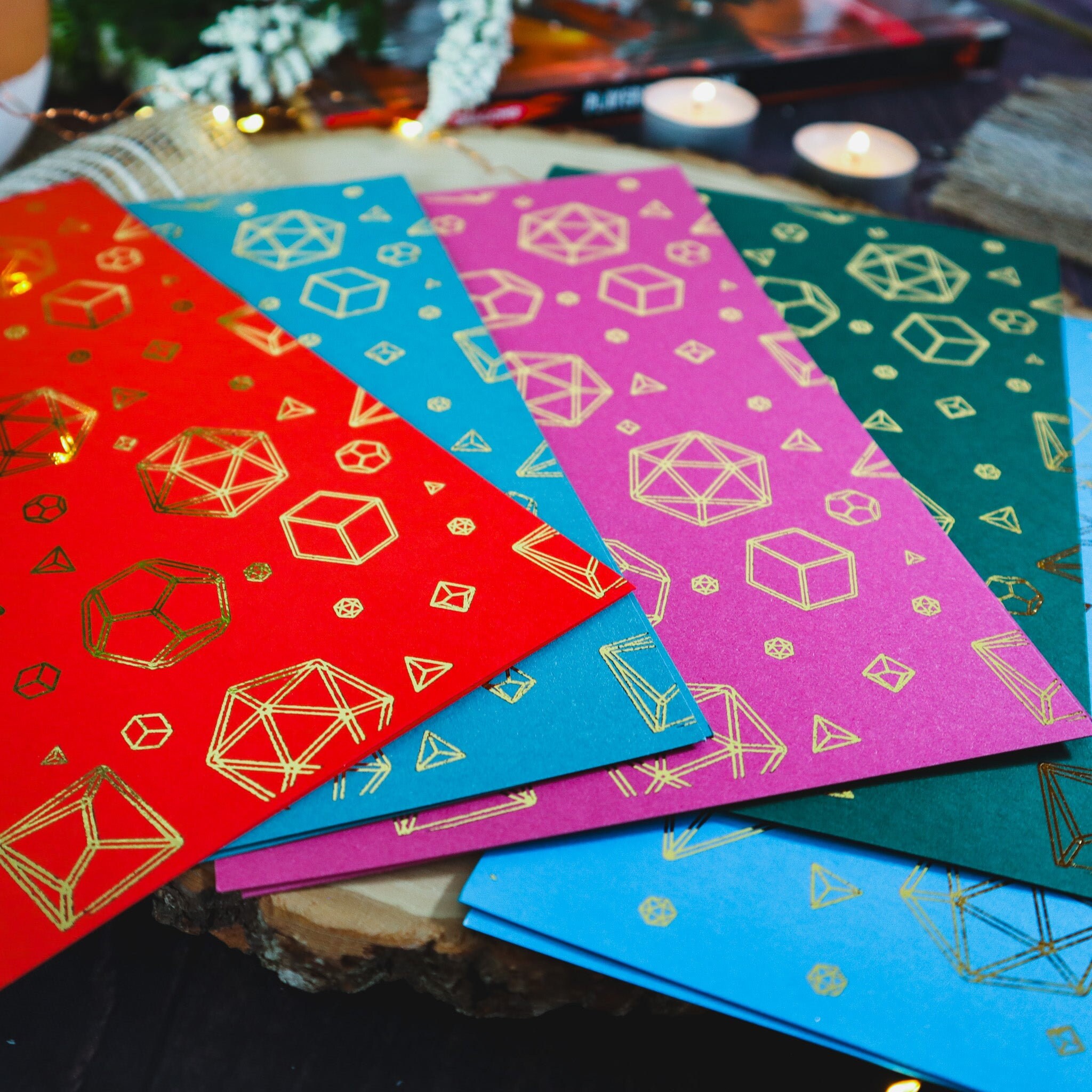 Dice Gold Foil Covers - for Player's Notebook - Etsy
