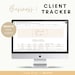 Hair Salon Client Tracker Template, Excel & Google Sheets, Client ...