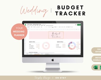 Wedding Expense Tracker | Etsy Canada