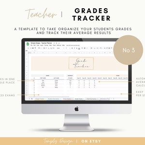 Teacher Digital Planner Bundle, Teaching Tracker, Excel Spreadsheet ...