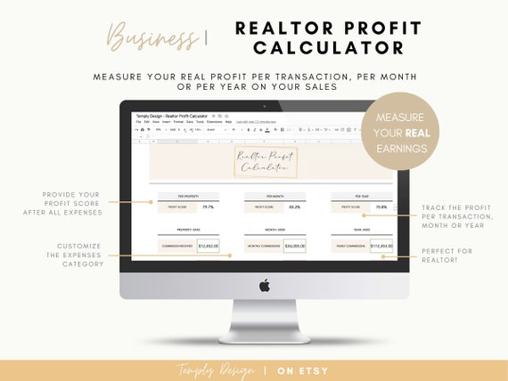 Realtor calculator store
