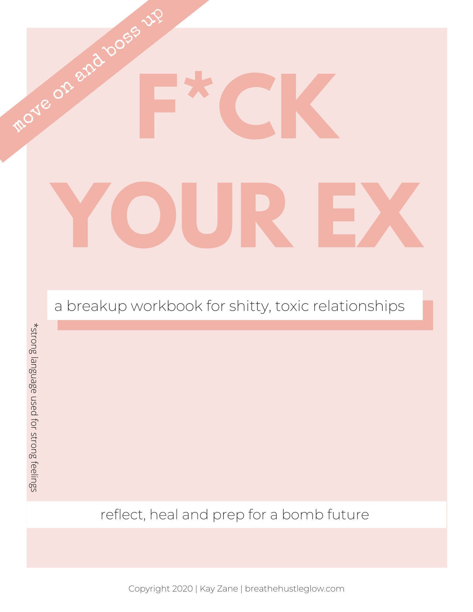 Breakup Workbook, Breakup Care Package, Self Care Workbook, Reflection ...