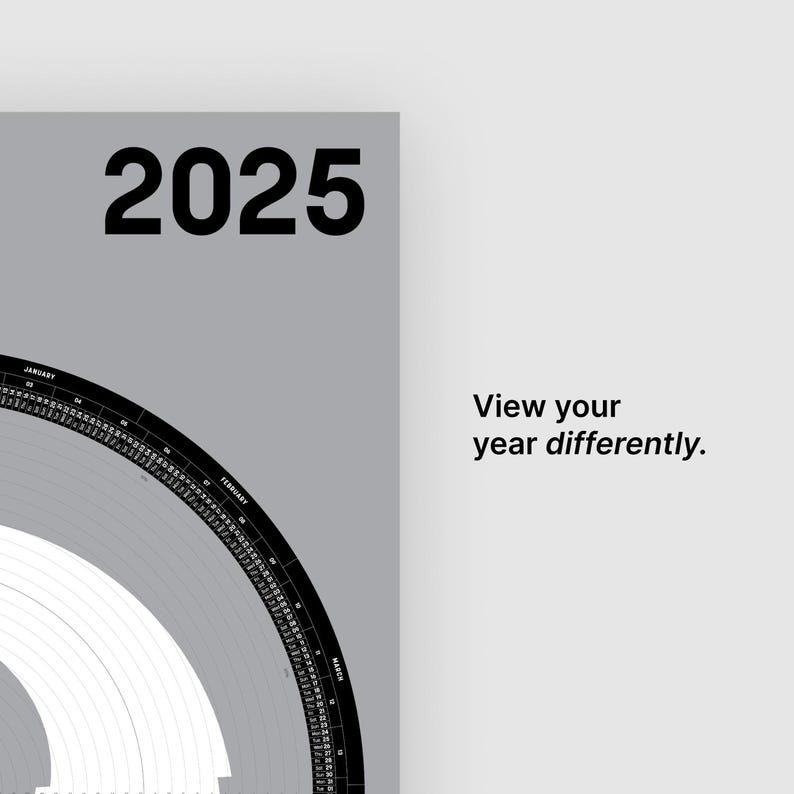 Printable Annumchart – Berlin, 2025 | Sunlight Chart | Minimalist Solar ...