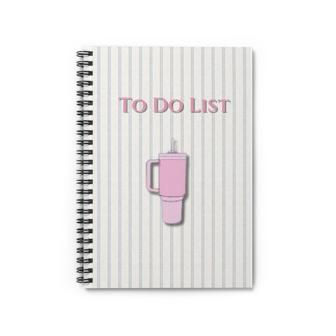 To Do List Spiral Notebook Cute Planner for Students, Office Use ...
