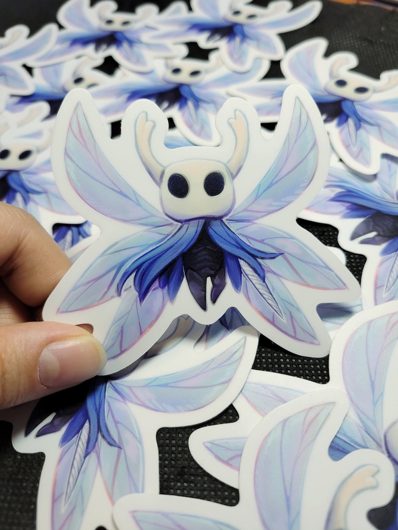 Hollow Knight Vinyl Stickers monarch Wings 3 Inch - Etsy