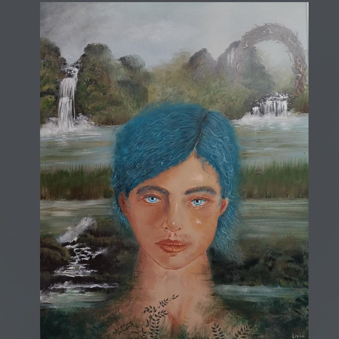 MIGUEL, Original Oil Painting,transgender Pride, Gay Pride,transgender ...