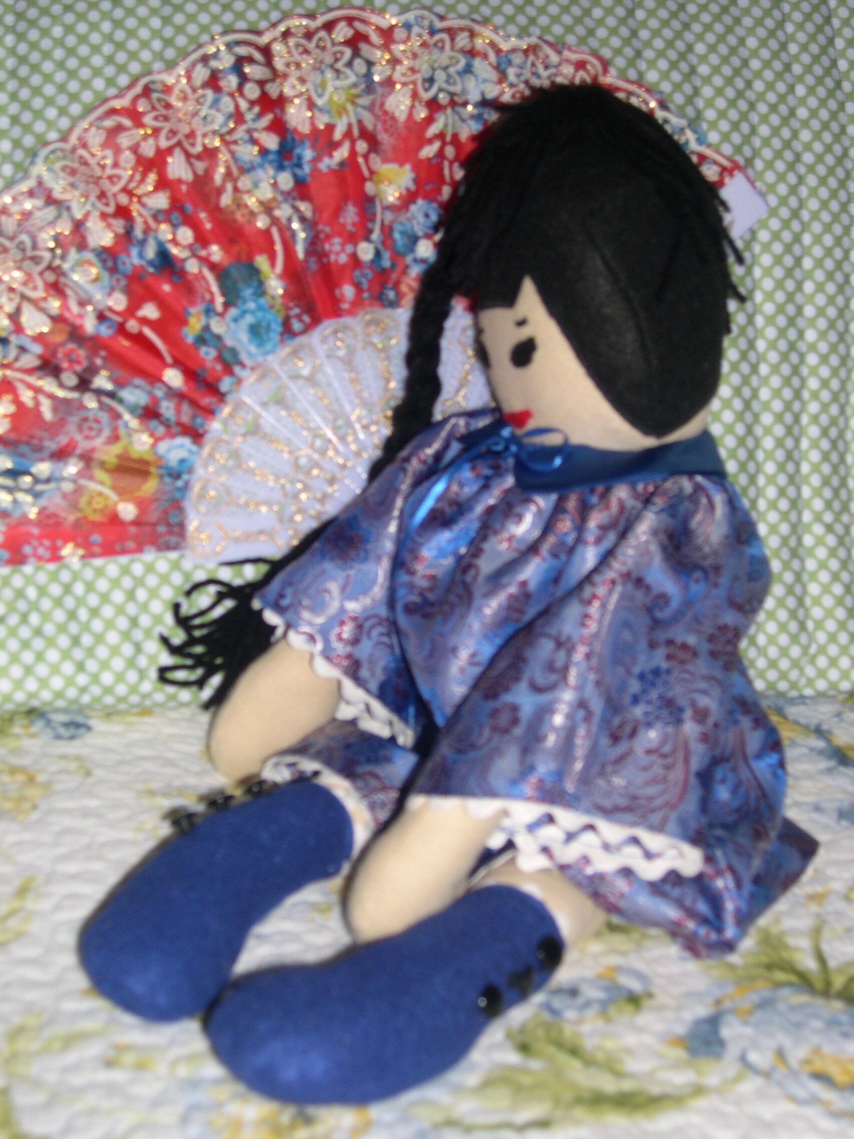 Handmade Asian Cloth Doll Keepsake Oriental Doll 20 Inches - Etsy