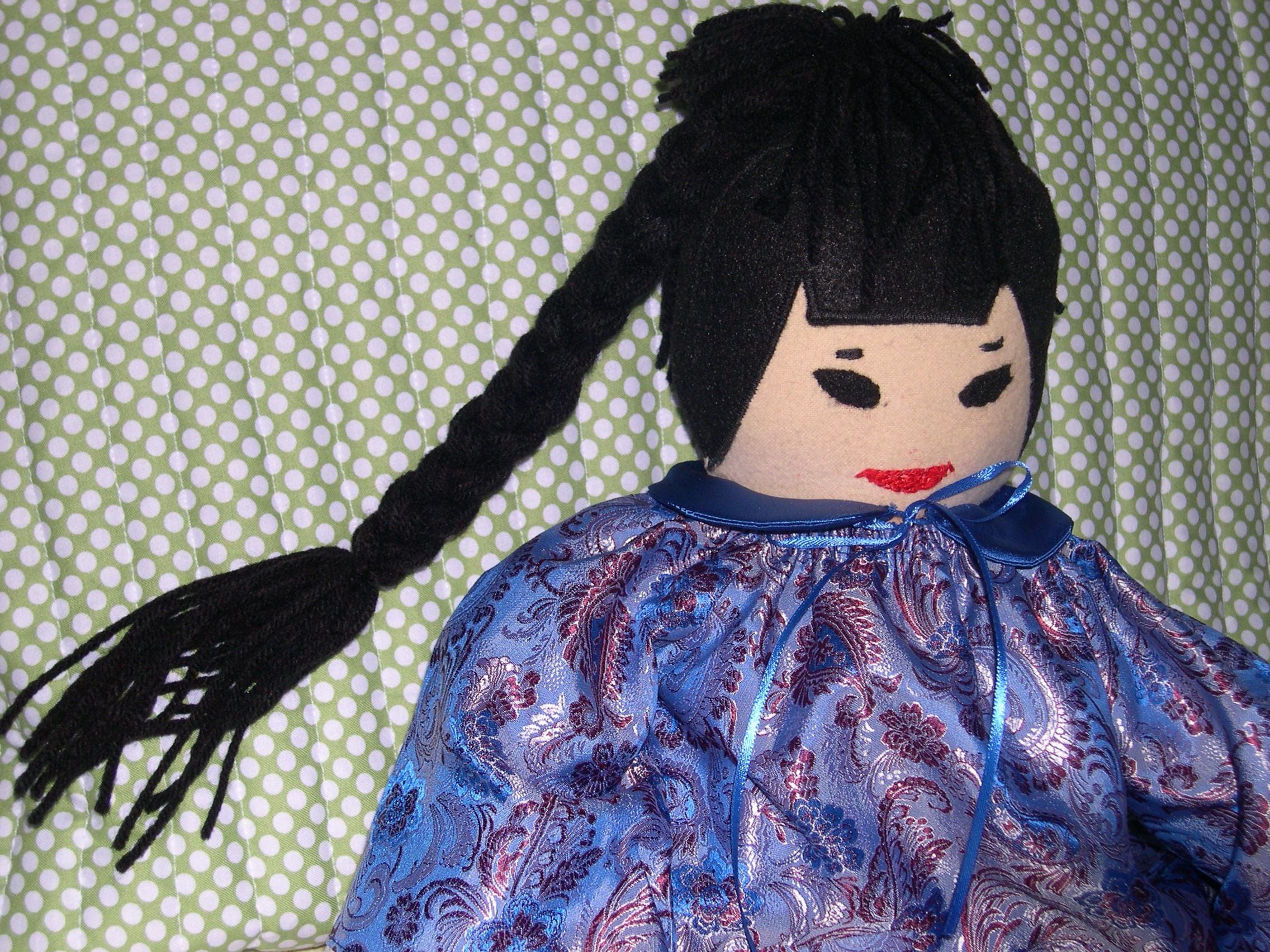 Handmade Asian Cloth Doll Keepsake Oriental Doll 20 Inches - Etsy